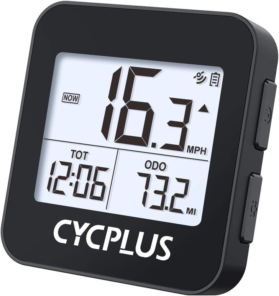 GPS Bike Computer, Wireless Cycling Computer with Automatic Backlight ...