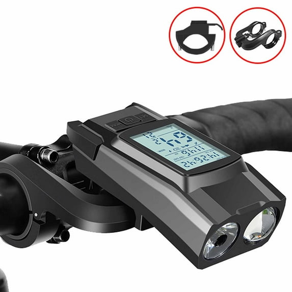 GPS Bike Stopwatch & Cycling Light, High-Intensity Headlight with ...