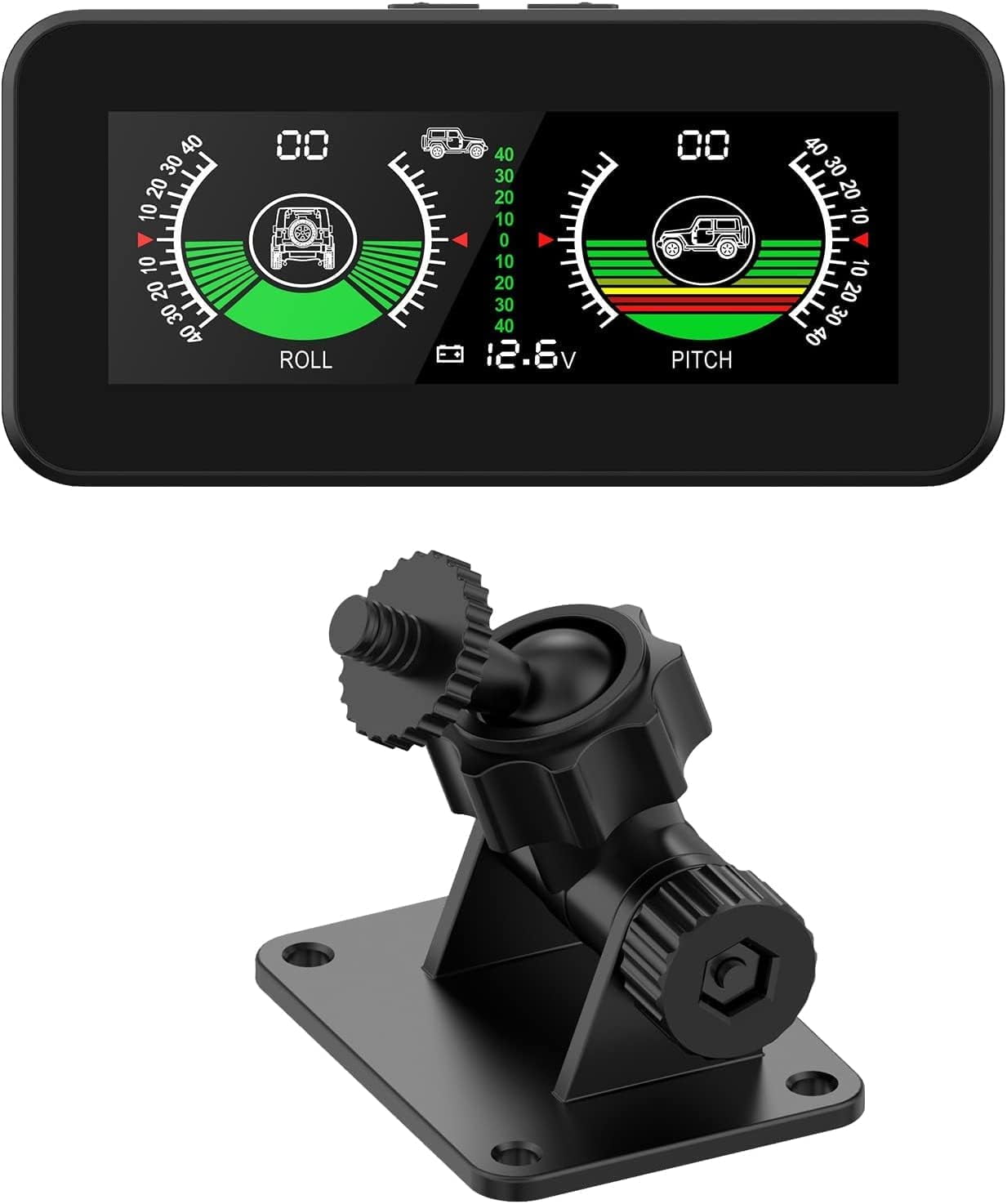 GPS Car Digital Inclinometer for Off Road Vehicles, Head Up Display DC ...