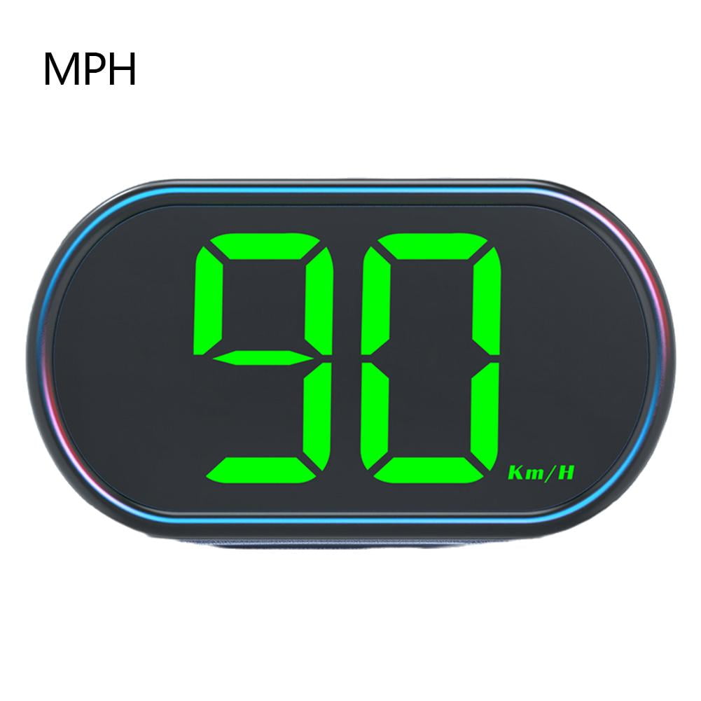 GPS Car Digital Speedometer HUD Head Up Display Eletronicos Speed Alarm ...