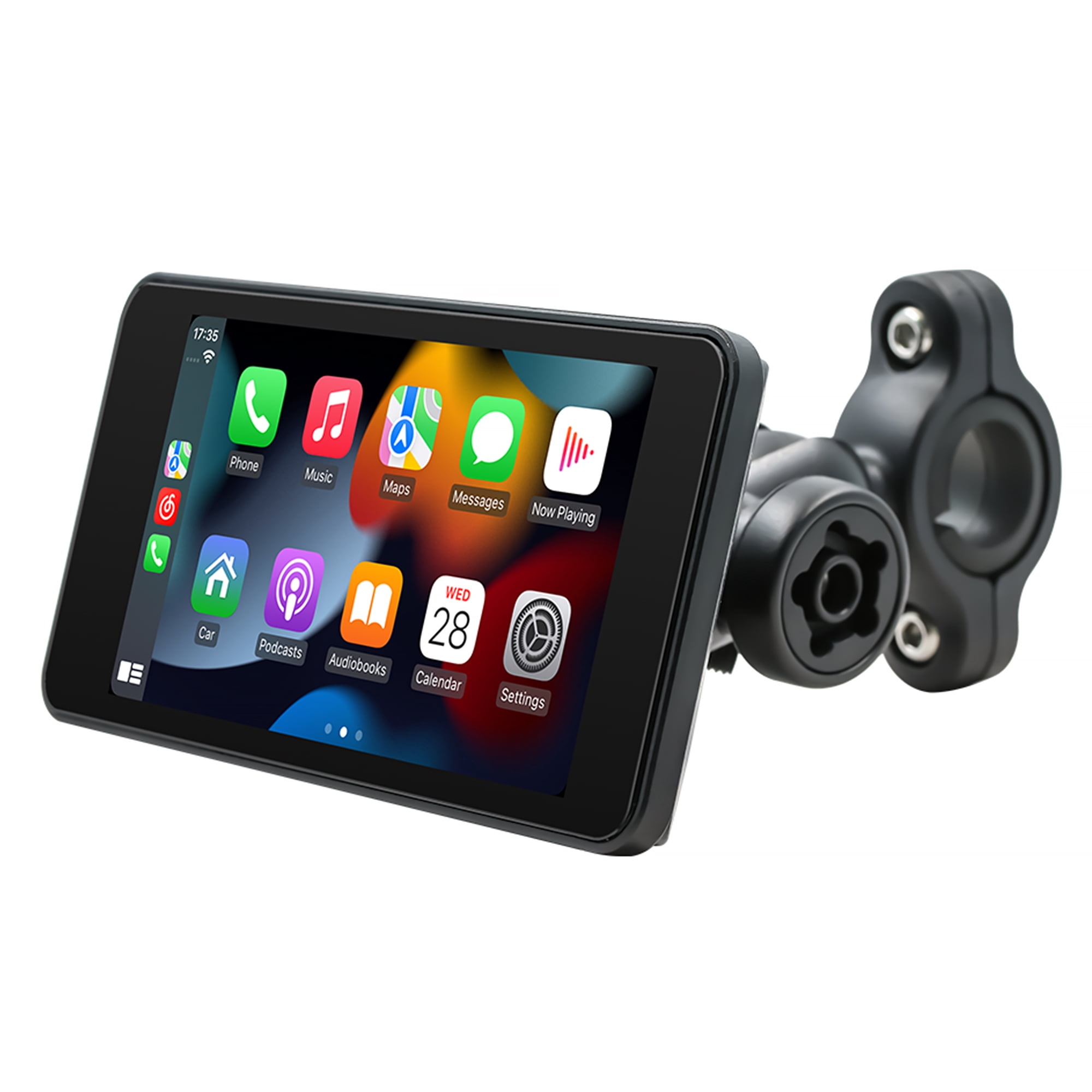 GPS Carplay 5 inch for Motorcycle with Wireless CarPlay & Android Auto ...