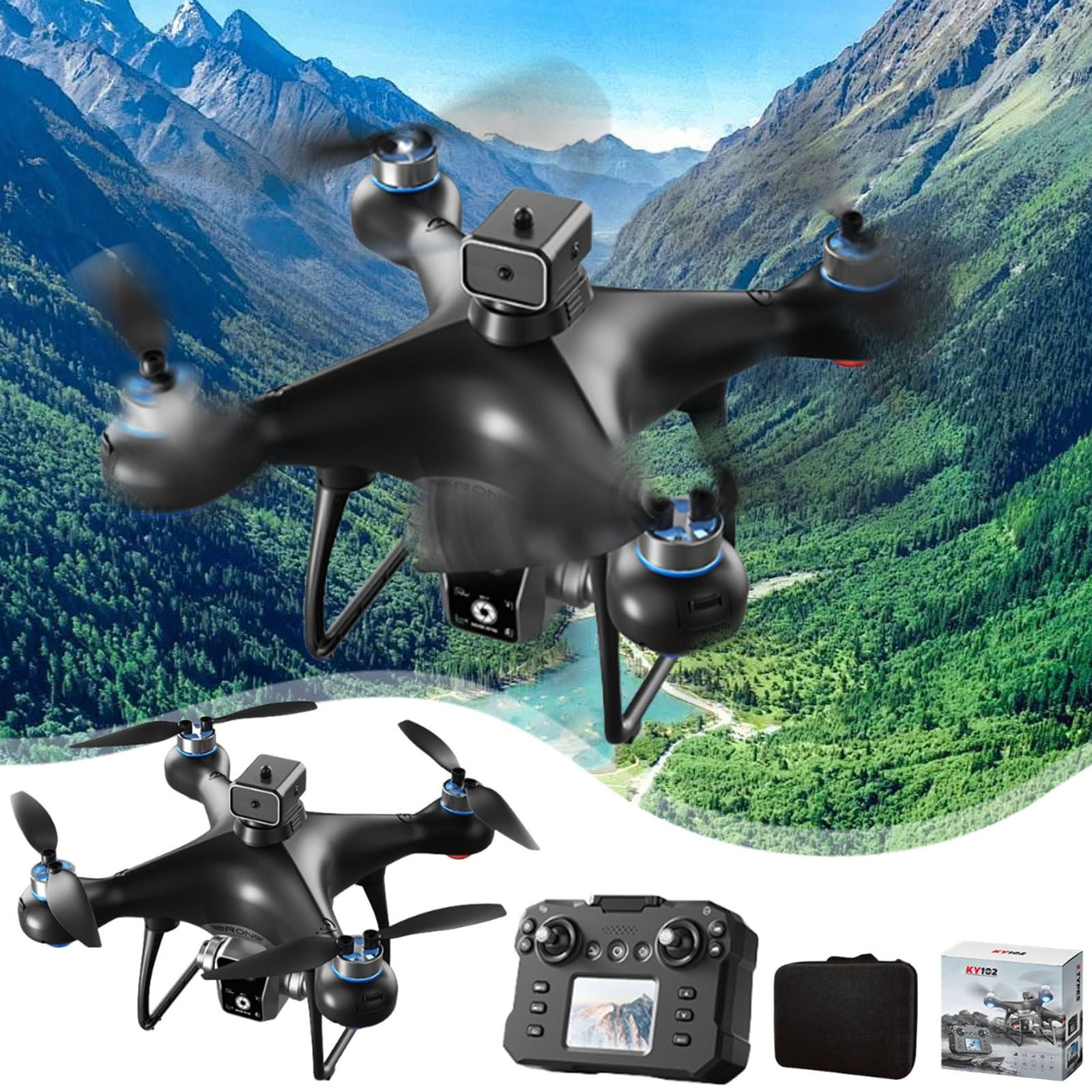 GPS Drone With 1080P HD Camera For Adults And Kids 5G Transmission FPV ...