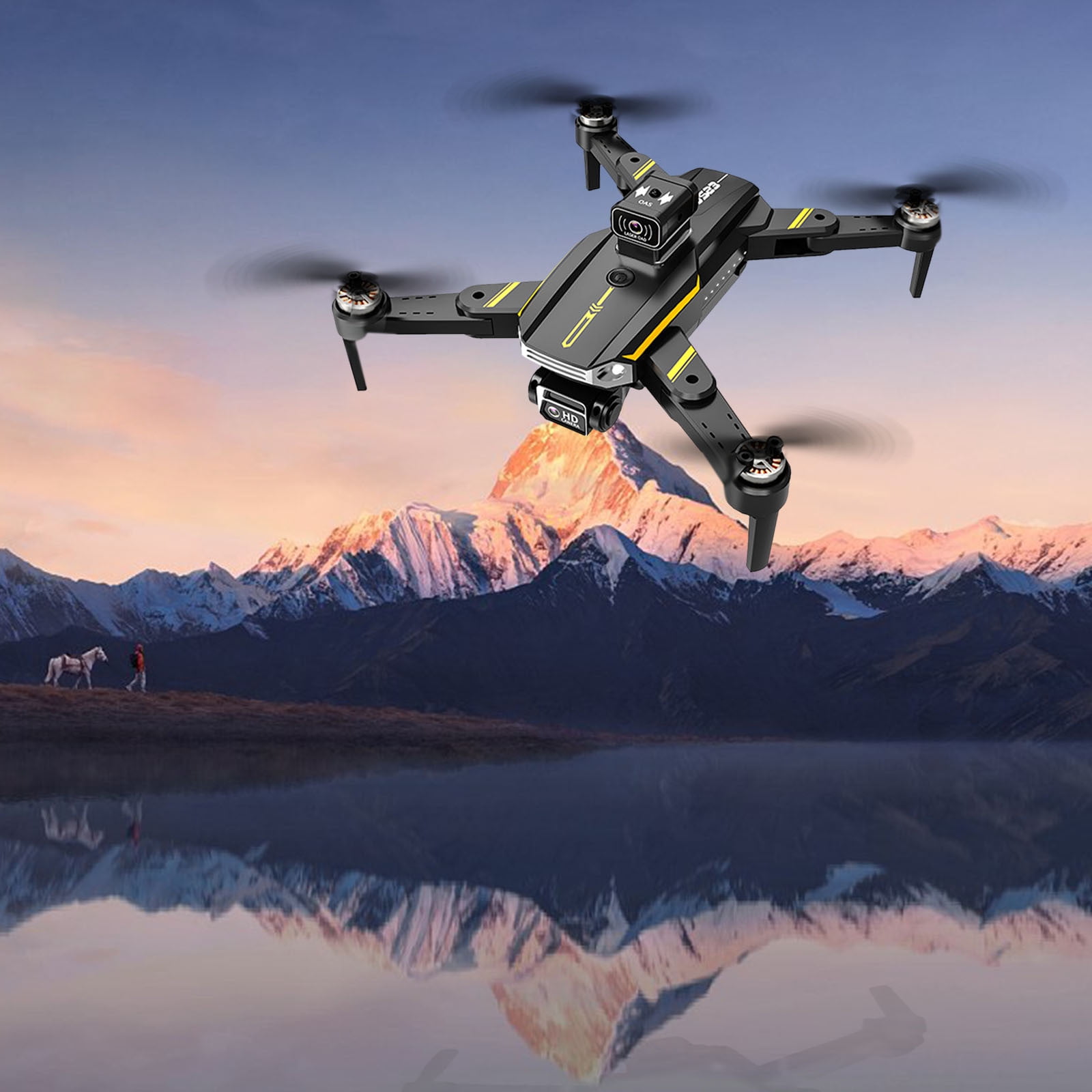 GPS Drone with Camera 4K for adults, 90 Min Long Flight, Auto-return ...