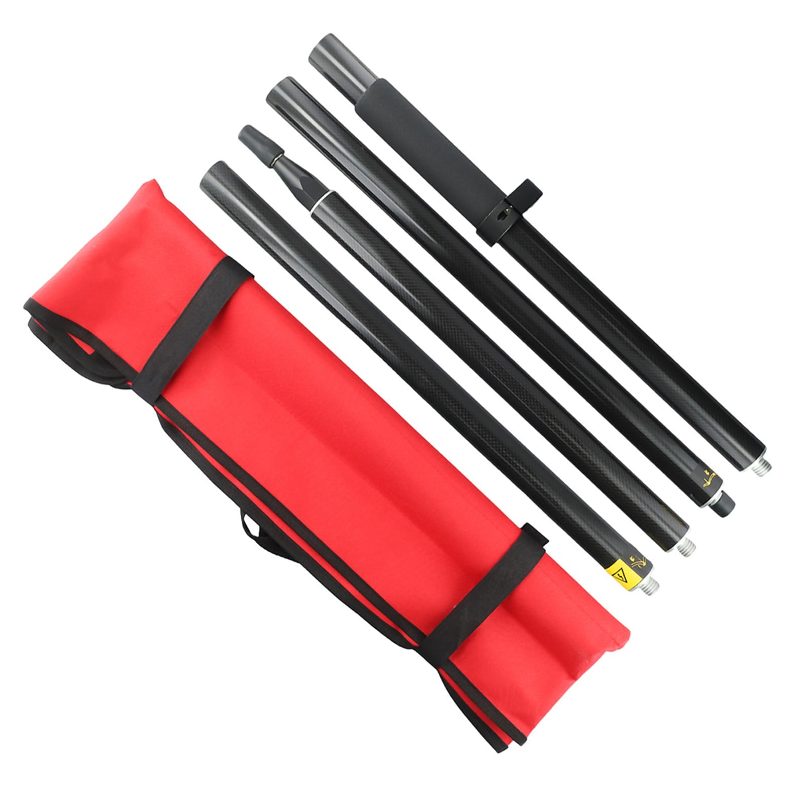 GPS GNSS RTK Pole Carbon Fiber Pole Land Surveying Engineering Tasks ...