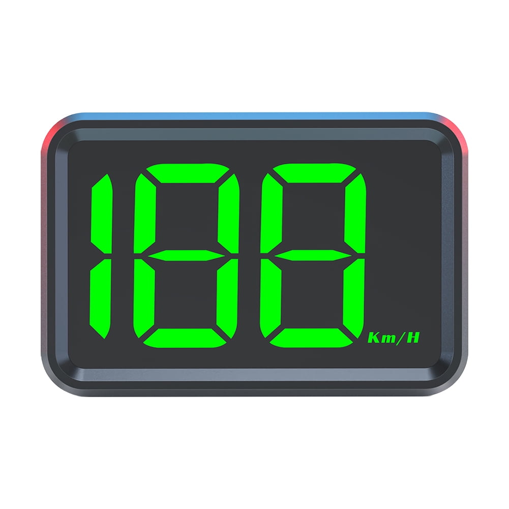 GPS KMH MPH HUD Digital Speedometer Head Up Display Digital Speed Meter ...