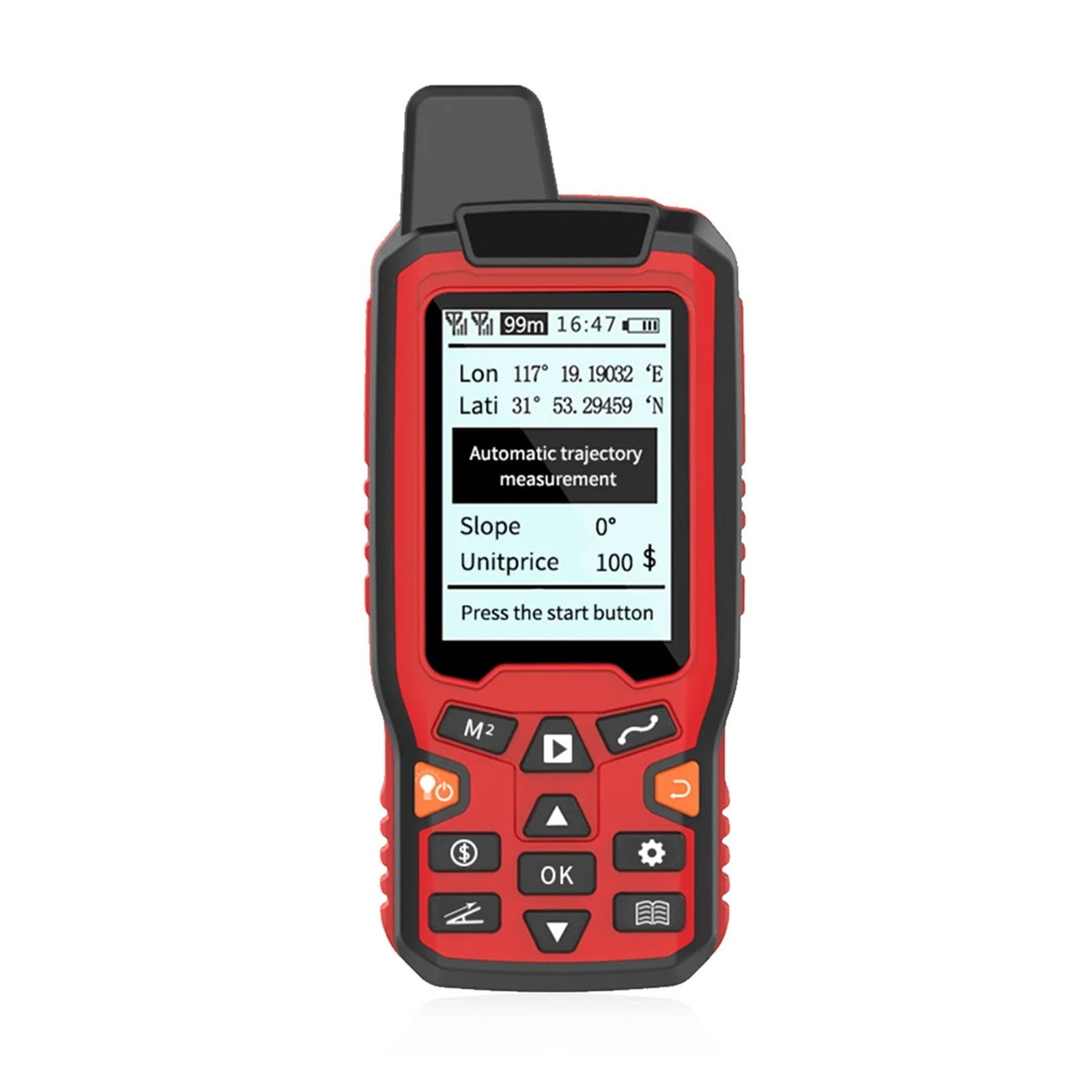 GPS Land Area Measure USB Navigation Track Area Calculation Meter ...