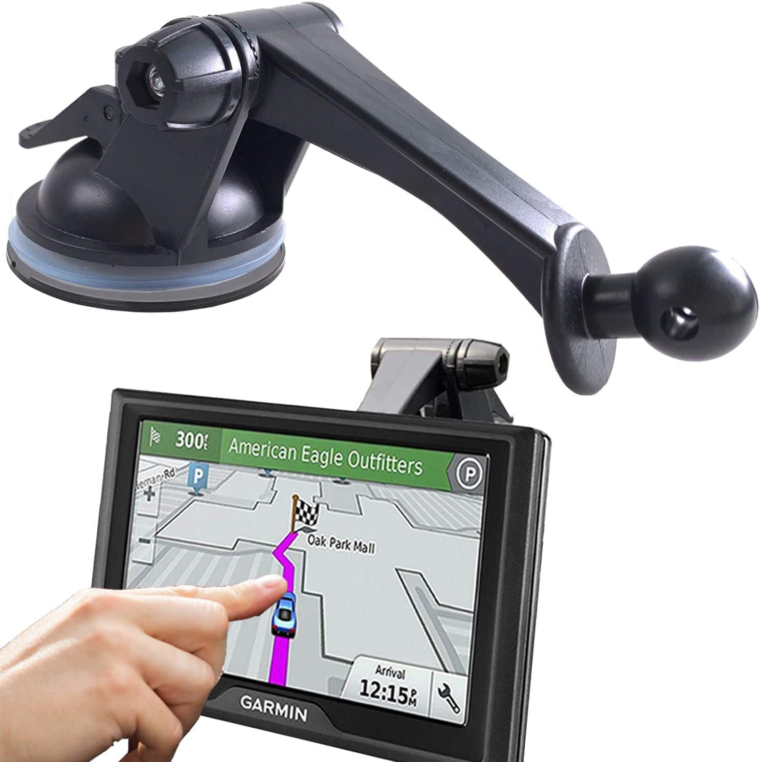GPS Mount for | GPS Dashboard Mount Dash Windshield Window Car Holder ...