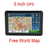 5-Inch Car GPS Navigation System, 8GB, Voice Navigation, Lifetime Maps ...