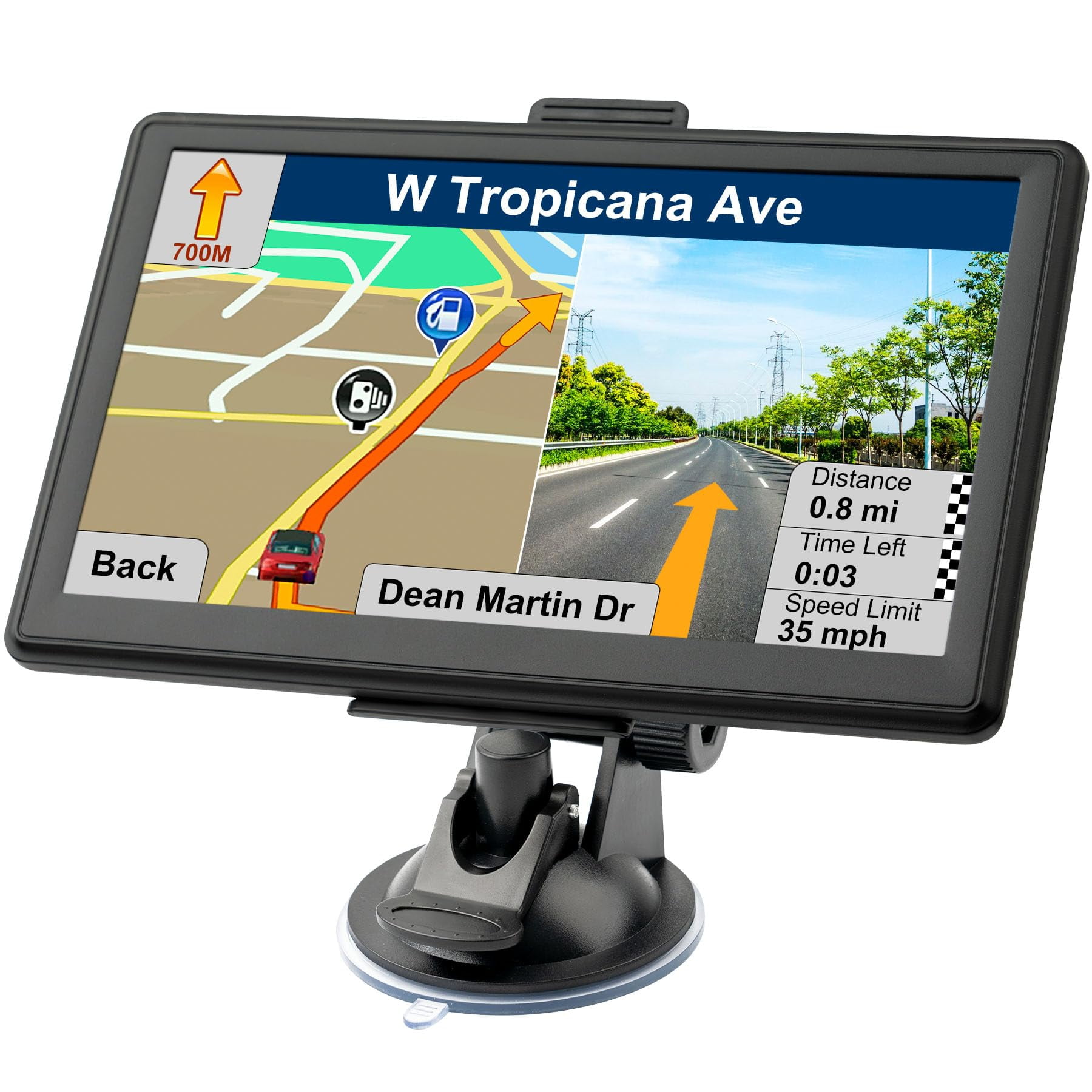 GPS Navigator for Car with Lastest 2024 Map, Lifetime Update, Car GPS ...