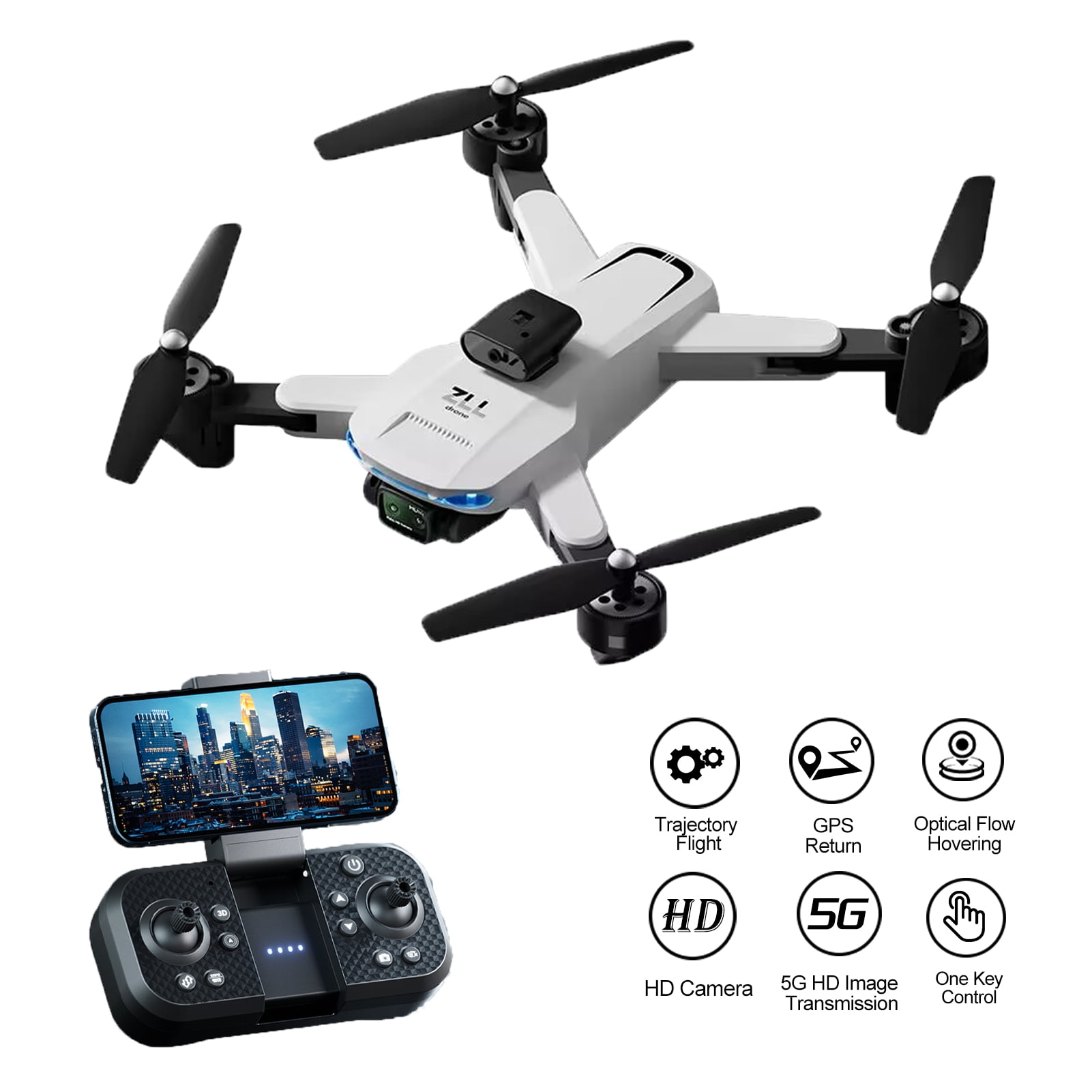 Flypear Altitude Hold Aerial Drone - Walmart.com