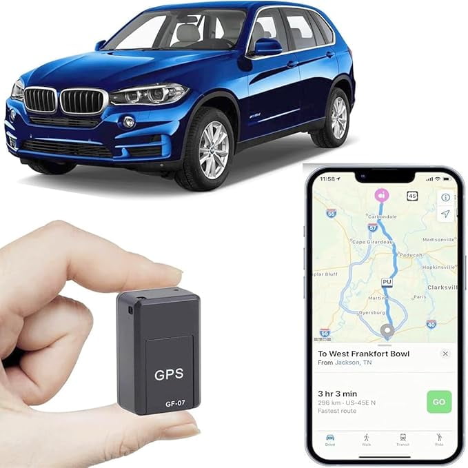 GPS Tracker for Vehicles, Mini Magnetic GPS Real Time Car Locator,Full ...