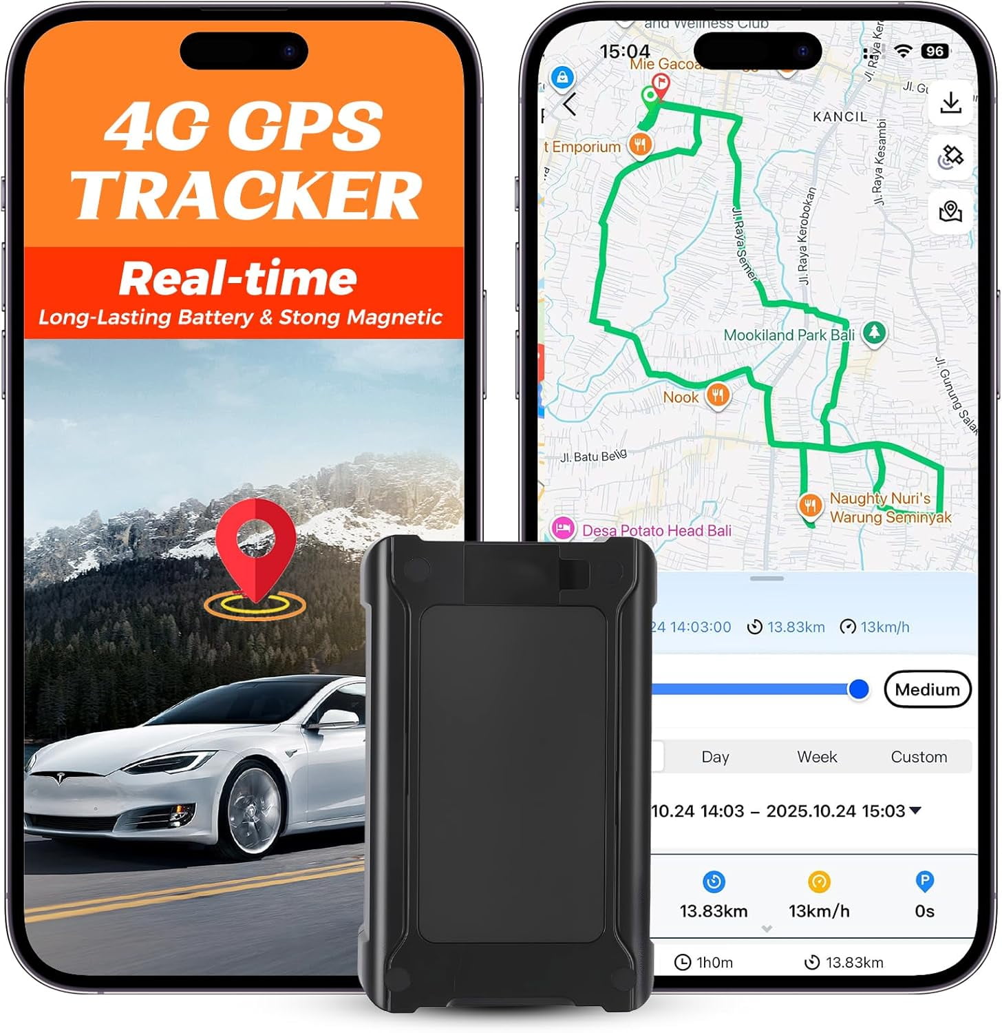 GPS Tracker for Vehicles&Car&Kids 4G LTE ng Device Geo-Fencing Alerts ...