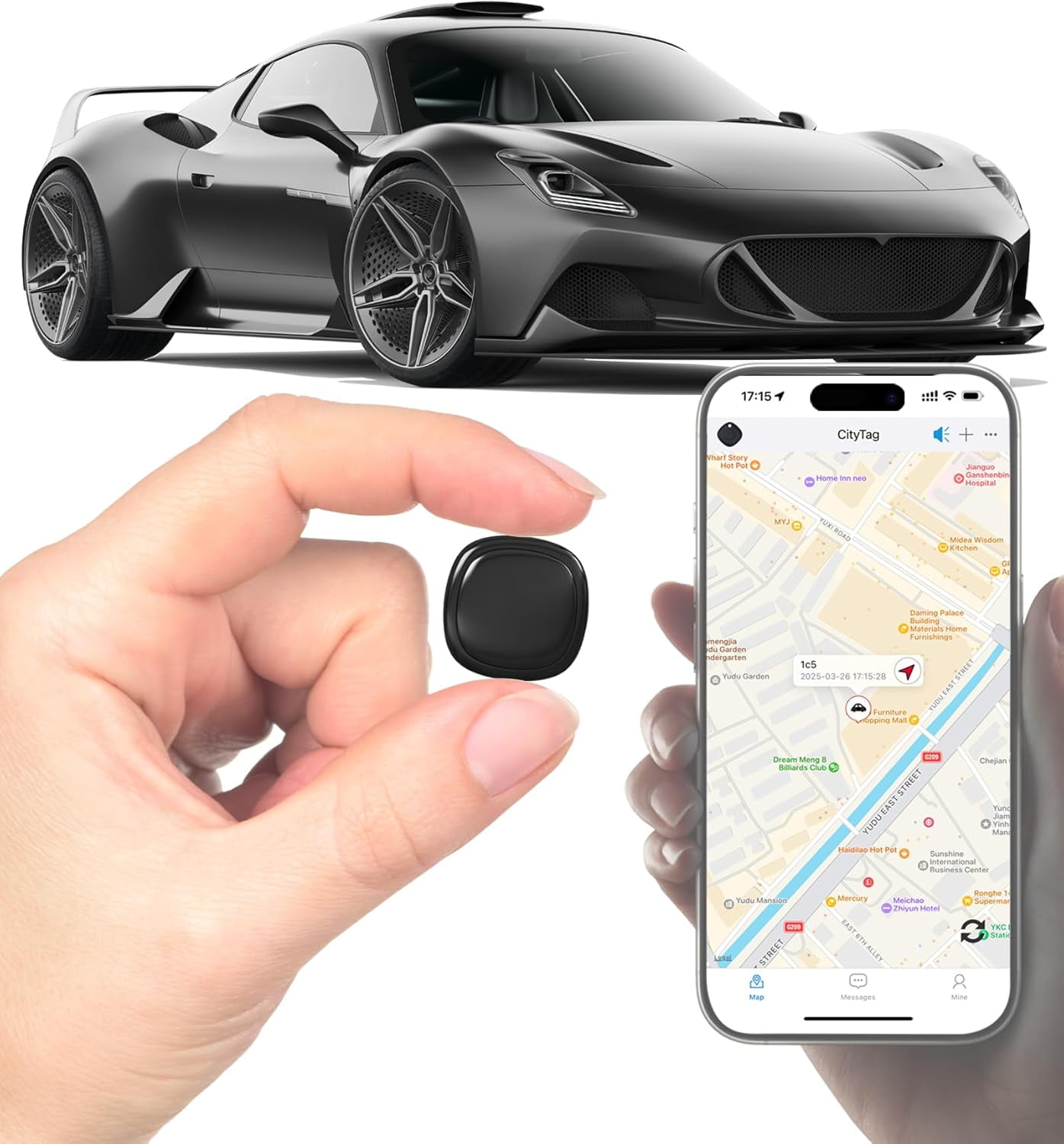 GPS Tracker for Vehicles - No Monthly Fee, Real-Time Car Tracking ...