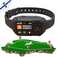 GPS Wireless Dog Fence System, Custom Polygon Boundary Electric Fence ...