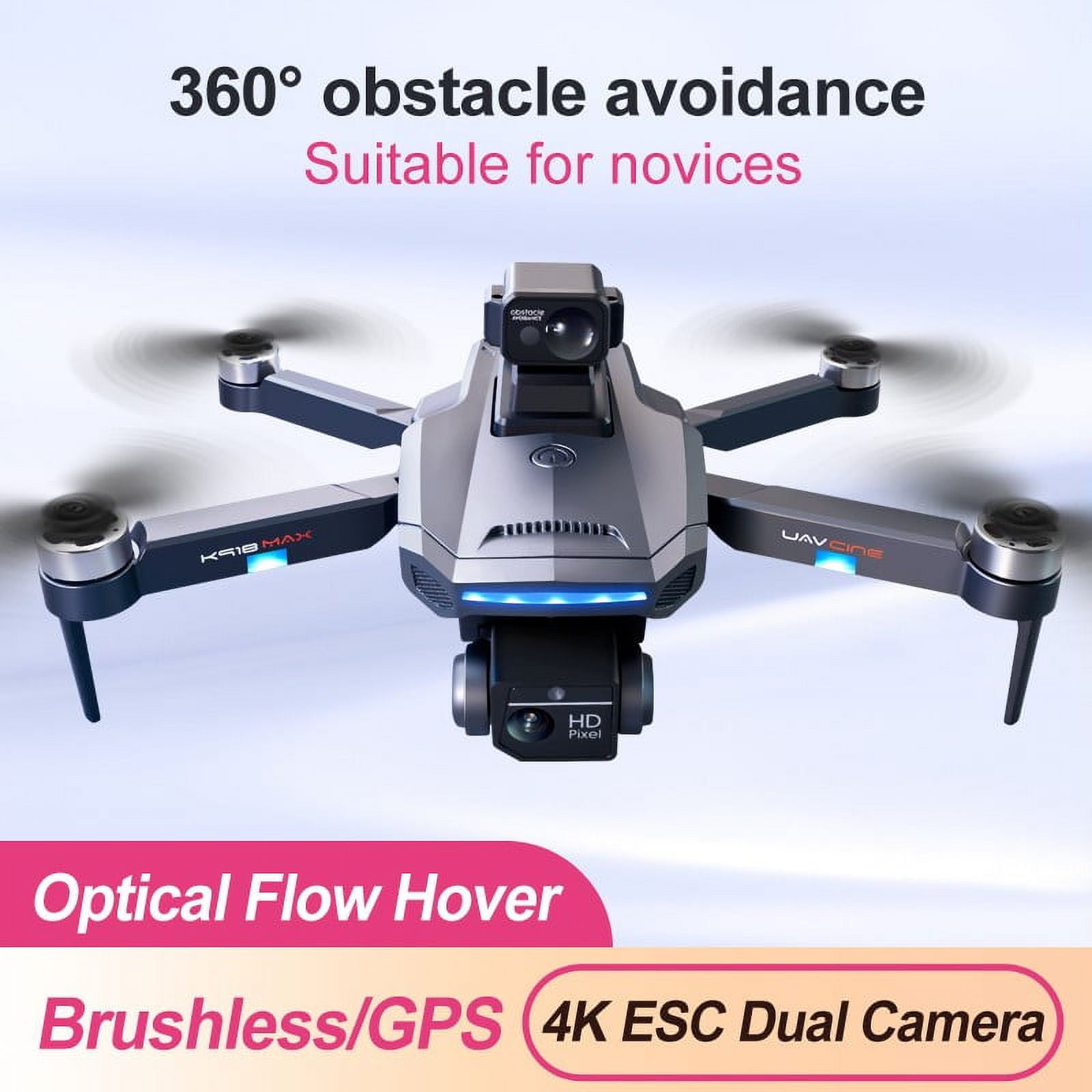 GPS With 4K Dual Camera Long Range FPV Quadcopter With Brushless Motor ...