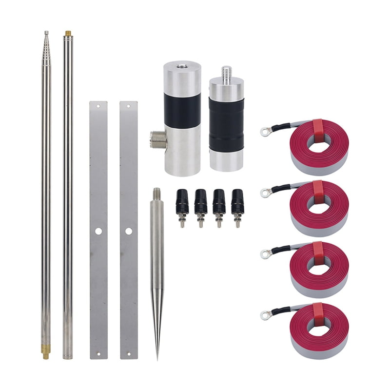 GPTWO-PRO Portable HF Antenna, 7-54MHz Shortwave GP Antenna for Outdoor ...