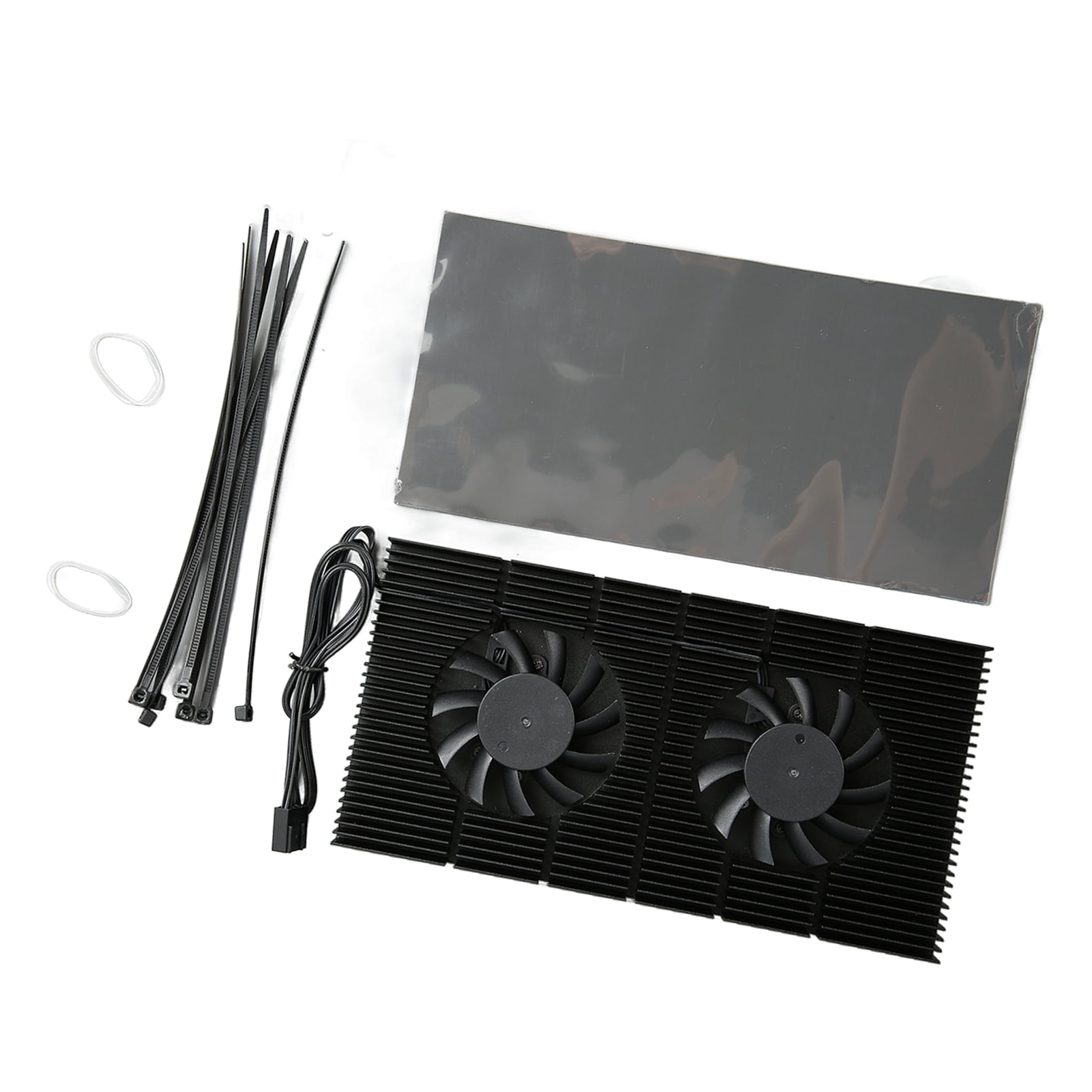 GPU Backplate Radiator Aluminum Alloy Fast Heat Sink 4 Pin Backplane ...