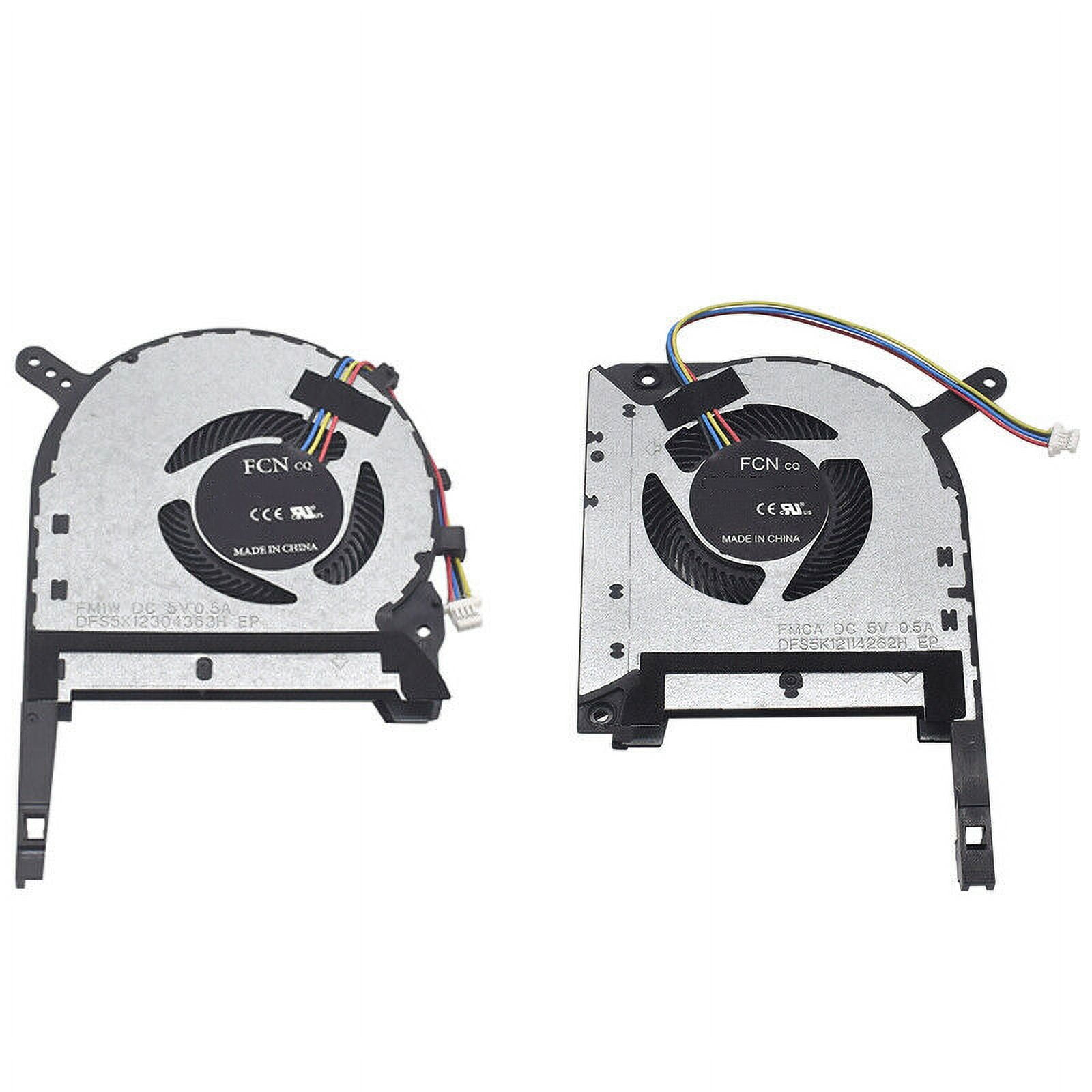 GPU/CPU Cooling Fans Replacement Laptop Radiator Cooler For ASUS TUF ...
