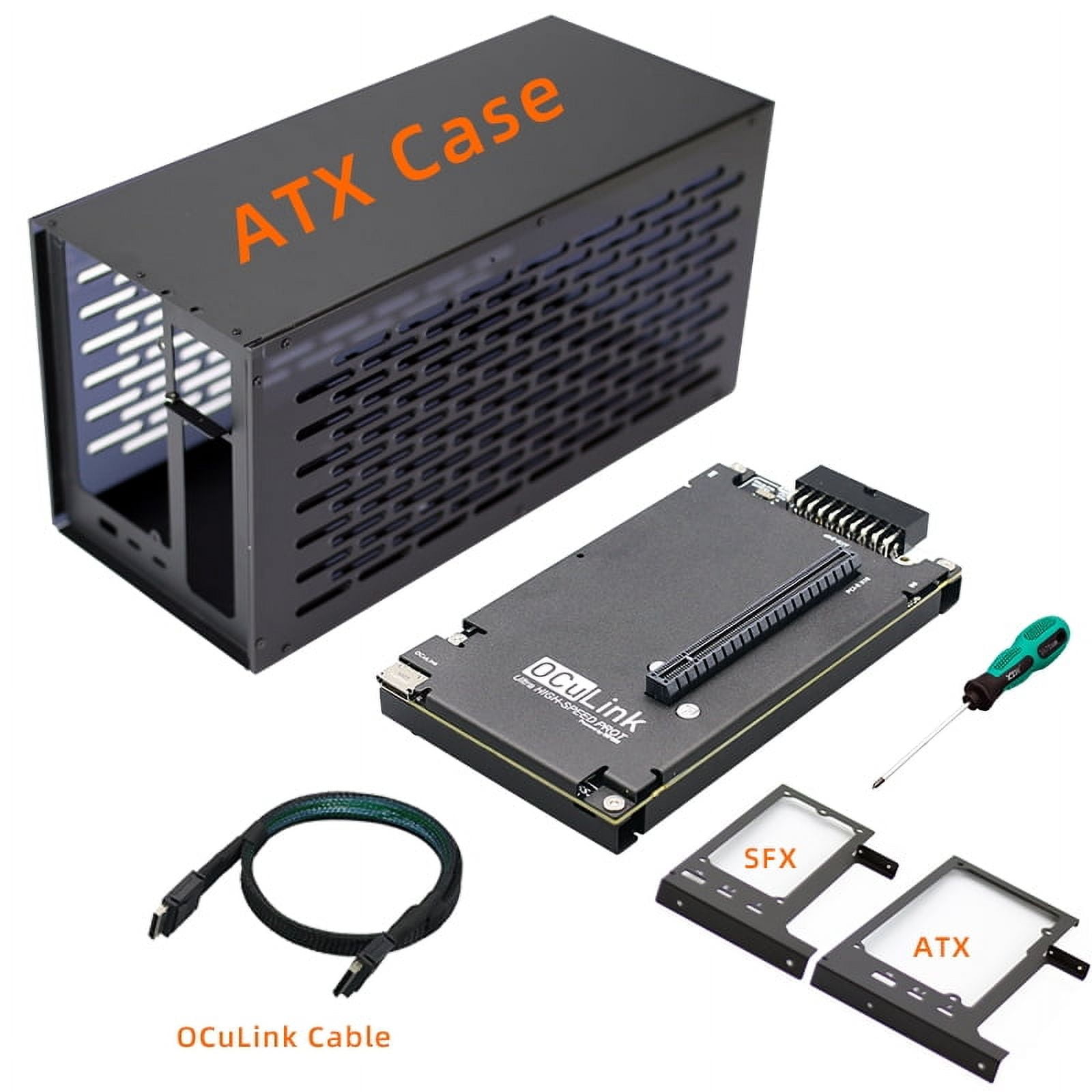GPU Dock with ReDriver Chip Optional NVME M.2 to OCulink Adapterfor ...