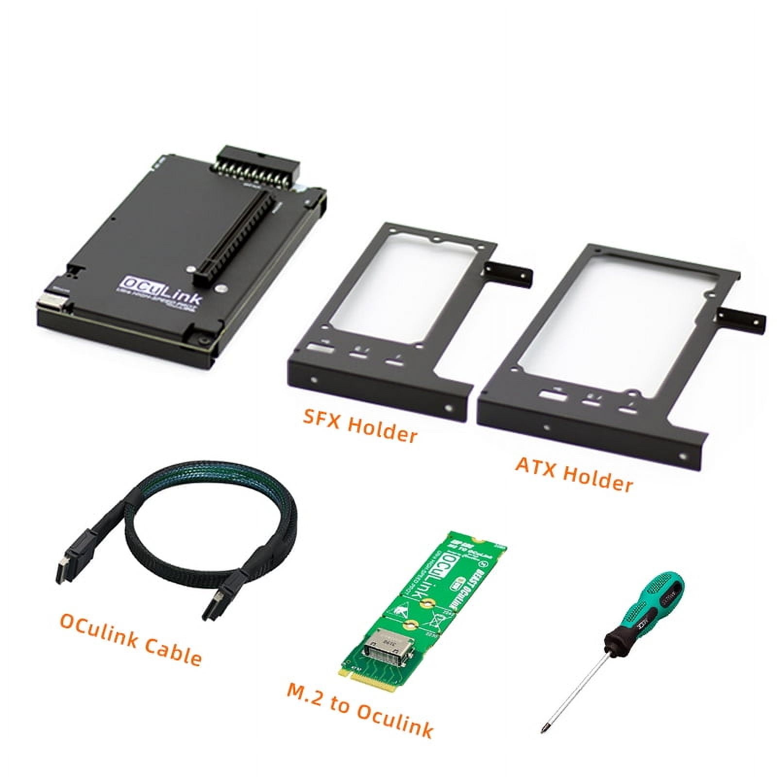 GPU Dock with ReDriver Chip Optional NVME M.2 to OCulink Adapterfor ...