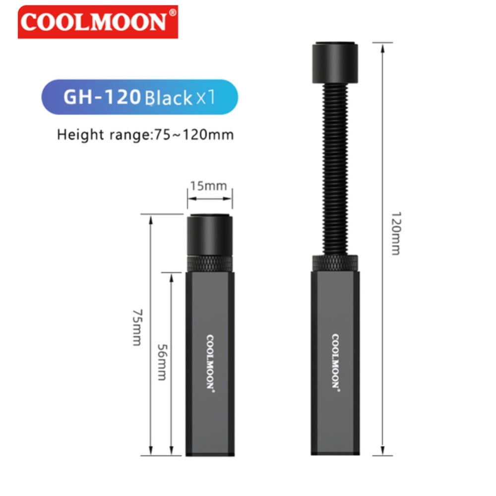 Luku GPU Vertical Mount Aluminum Alloy GPU Stand Telescopic Screw ...