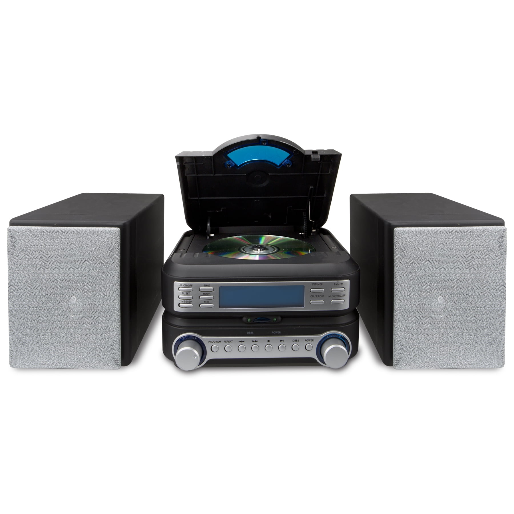 GPX 2 Channel Stereo Home Music System, HC221B - Walmart.com