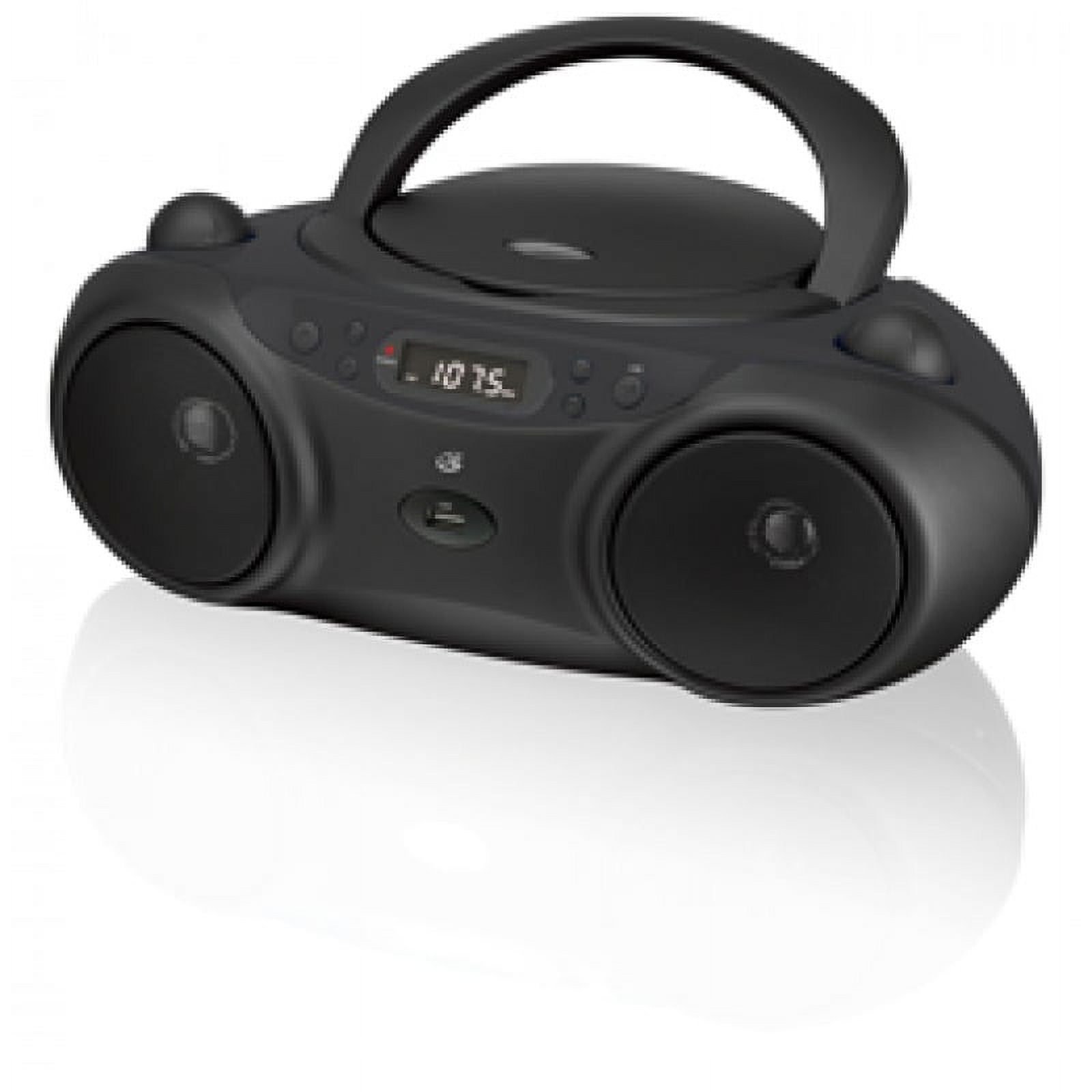 GPX BC665B BLACK BOOMBOX MP3 CD PLAYER AND RADIO ALL IN ONE - Walmart.com