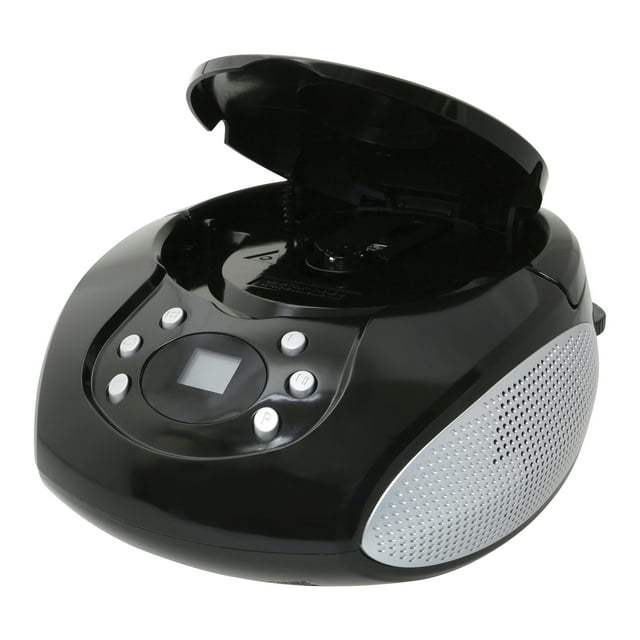 GPX BC112B CD Boombox with AM/FM Radio, Black - Walmart.com
