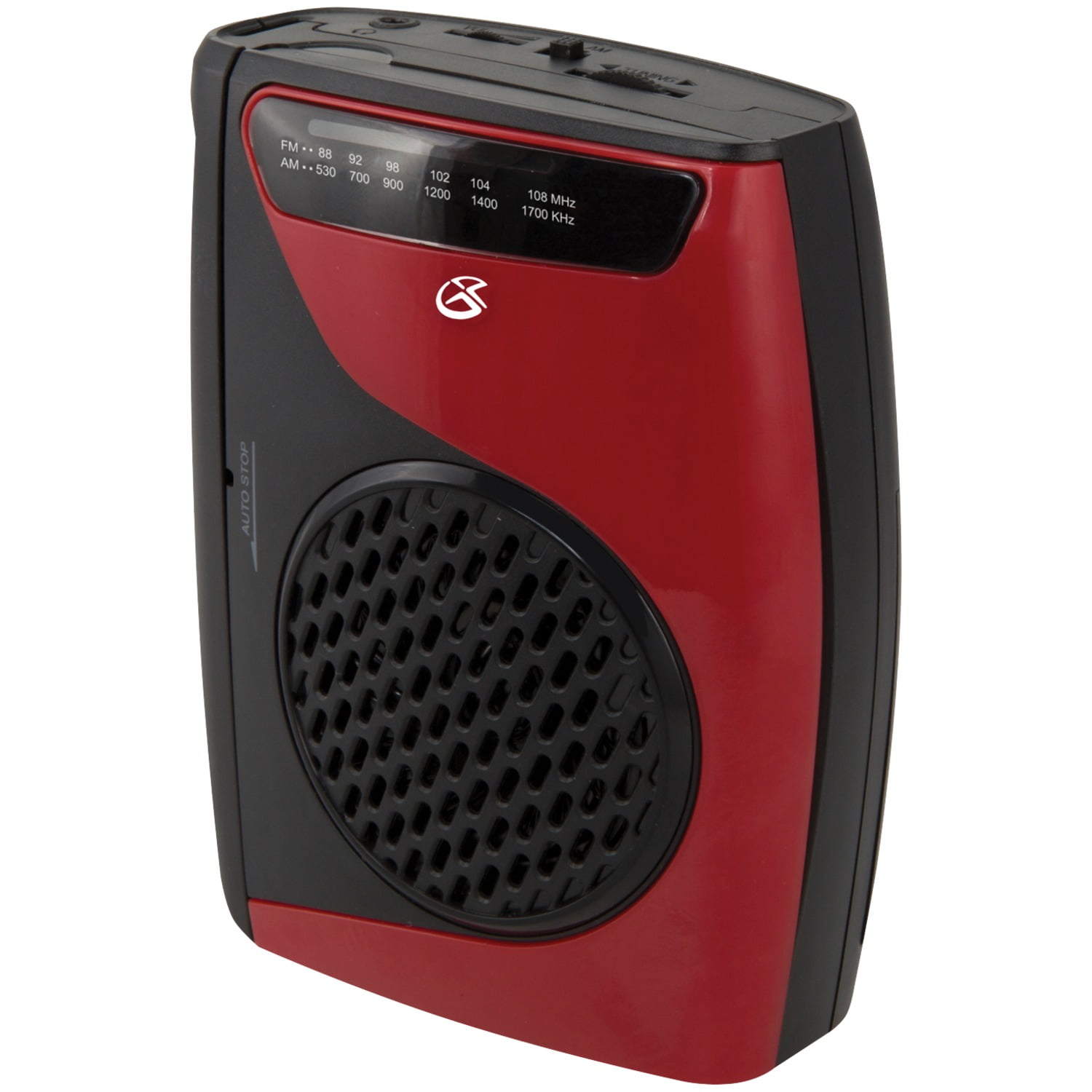 GPX Cassette Player with AM/FM Radio, CAS337B - Walmart.com