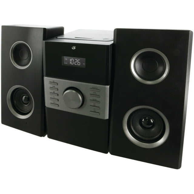 GPX Compact Stereos HC425B Home Music System - Walmart.com