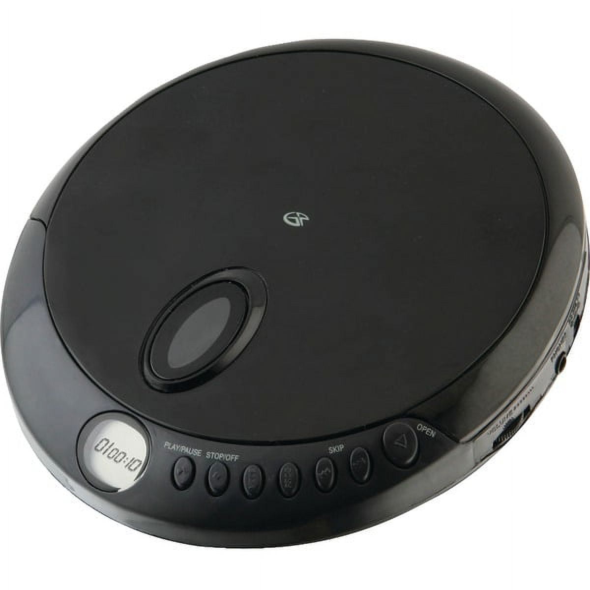 GPX Portable CD Player, PC301B, Black - Walmart.com
