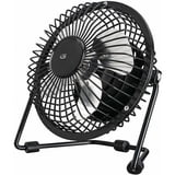 GPX AU25 Portable USB Powered Fan, 4 Inch, Black - Walmart.com