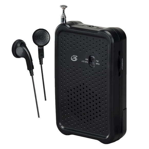 Portable Radio With Headphones