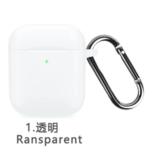 Gq Case For Airpods 1 2 Silicone Protective Case Bluetooth Wireless