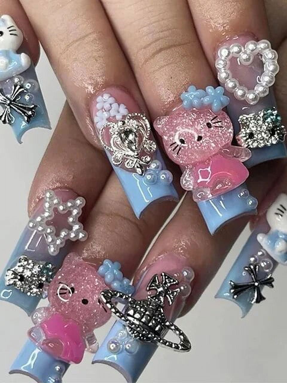 GQ Diy Sanrios Hello Kitty My Melody Kuromi Anime Y2k Europe and ...