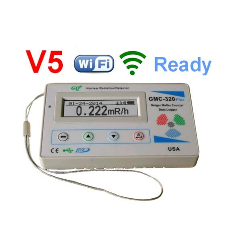 GQ GMC-320V5 Geiger Counter Nuclear Radiation Detector Meter Dosimeter ...