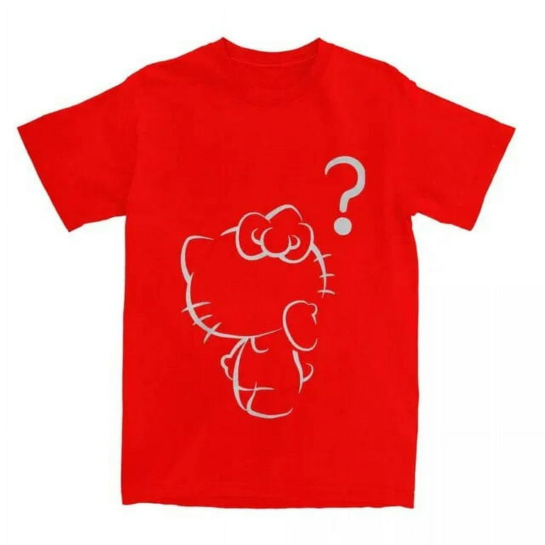 Man Question Mark Memes GQ Hello Kitty Question Mark T Shirt For Men