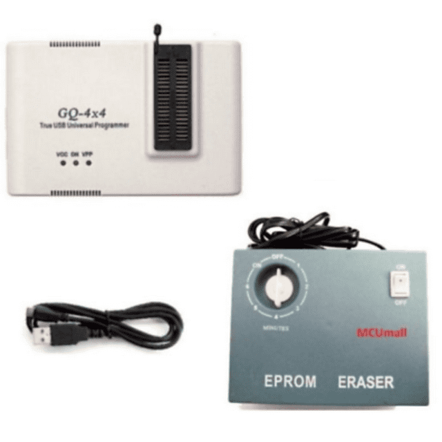 GQ PRG-109 GQ-4X4 W25Q256 Universal EPROM Programmer + EPROM UV Eraser - Walmart.com