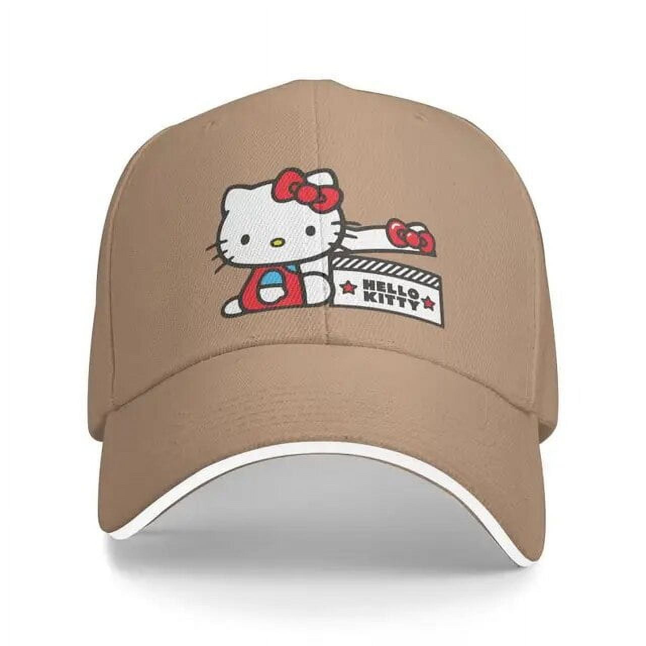 GQ Personalized Hello Kitty Cat Cartoon Baseball Cap Hip Hop Women Men ...
