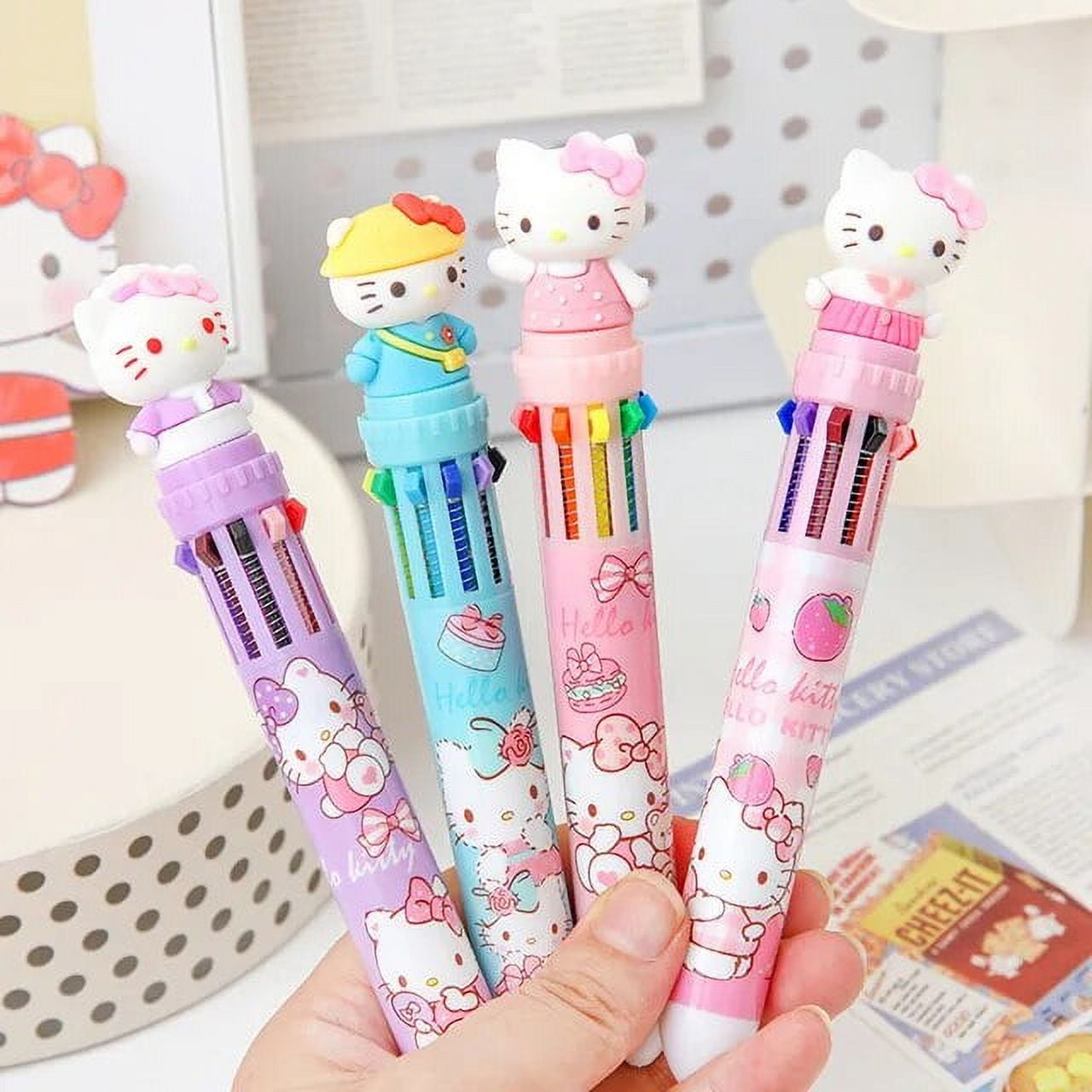 GQ Sanrio 18/36pcs 10-color Ballpoint Pen Hello Kitty New Cute Cartoon ...