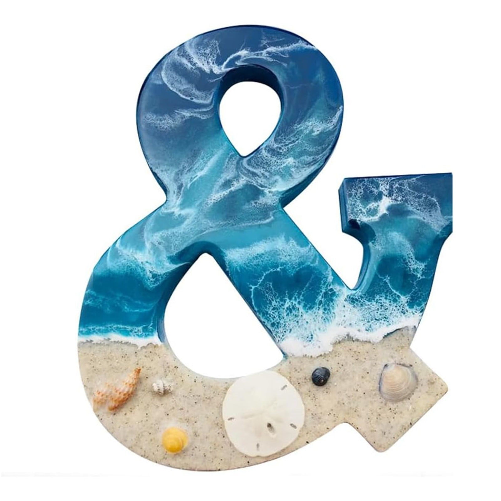 GQDIN Beach Dream Resin Large Letter Decoration for Beach Style Signs ...