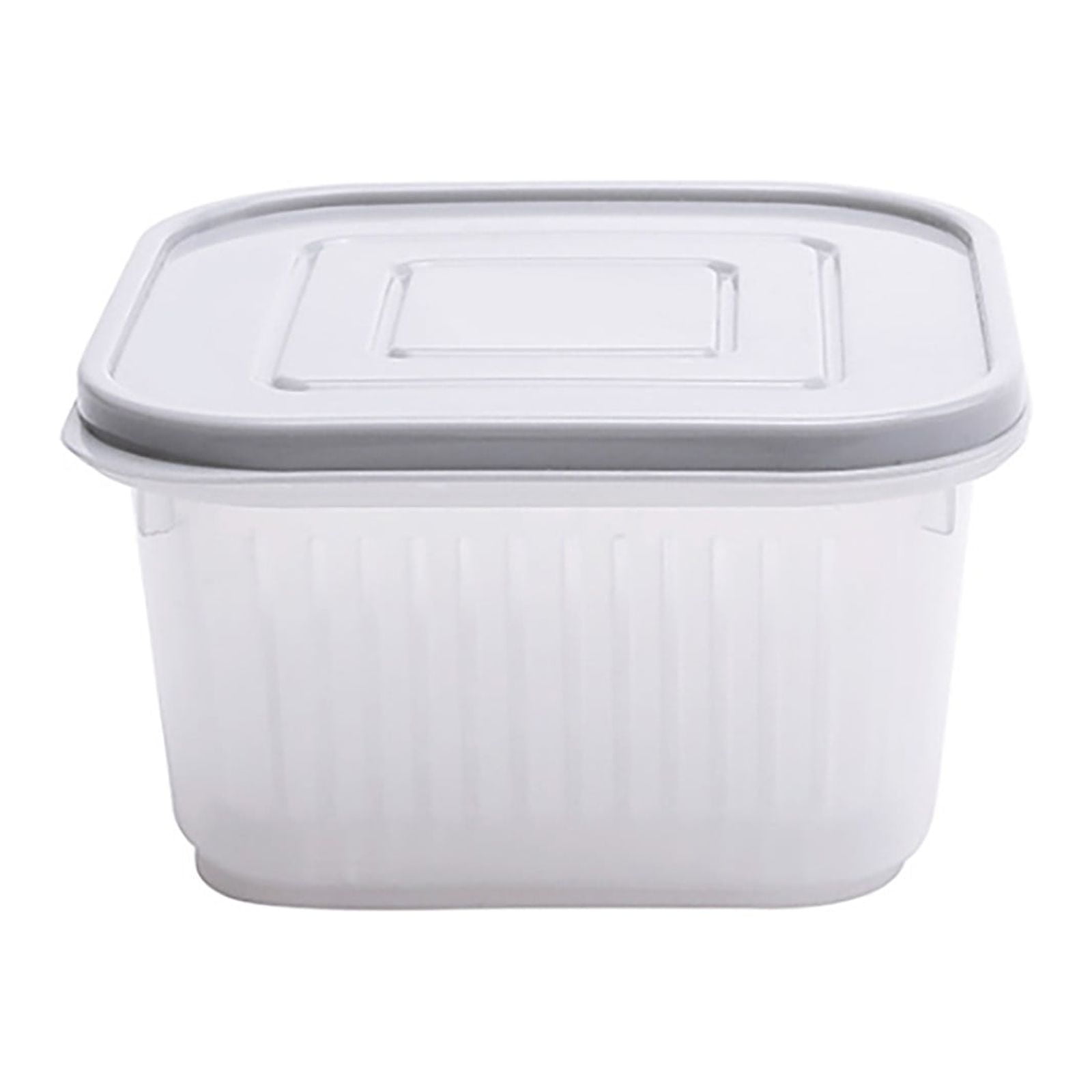 GQDIN Food Storage Container, Plastic Food Containers with Removable ...