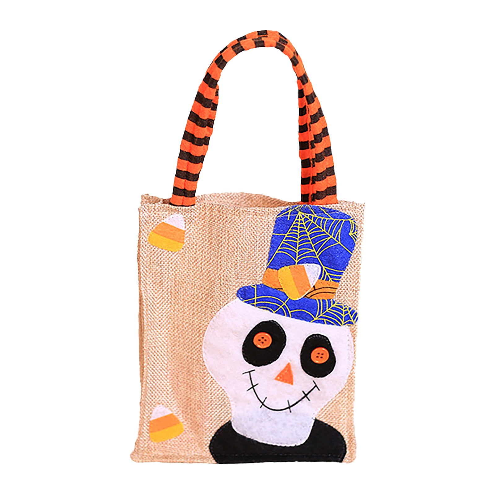 GQDIN Halloween Multifunctional Candy Tote Bags with Handles, Reusable ...