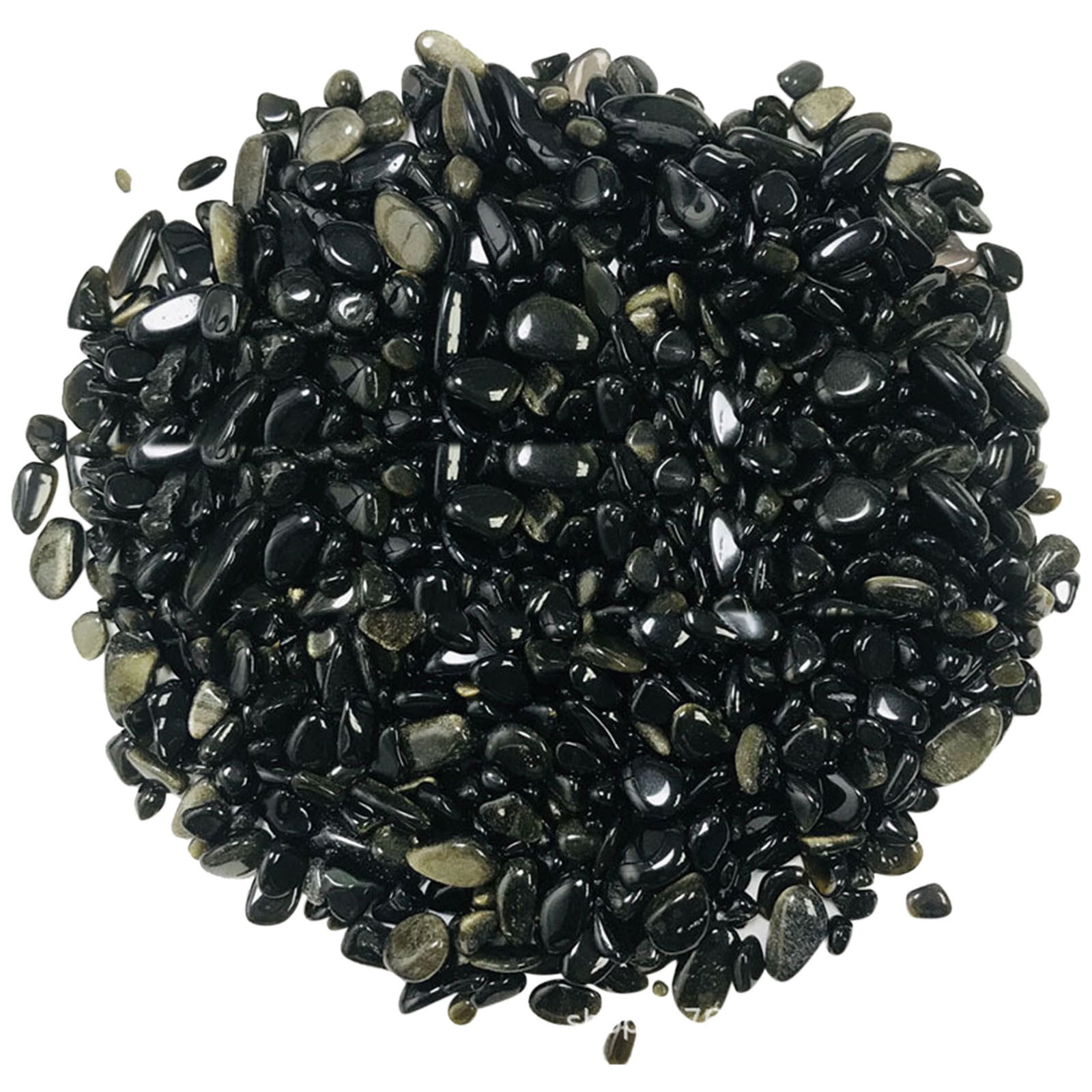 GQDIN Natural Polished Decorative Gravel - Small Stones 3/8" Gravel ...
