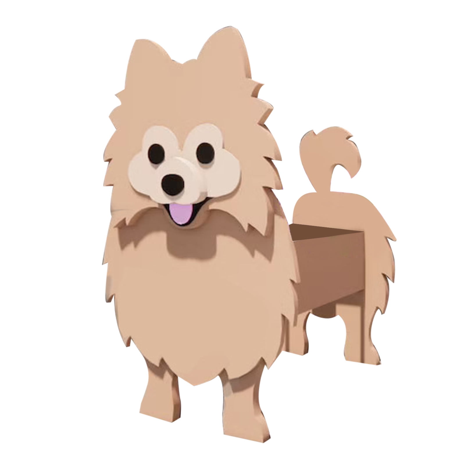 GQDIN Poodle Dog Planter Plant Pots,Cute Dog Flower Planter,Gifts for ...