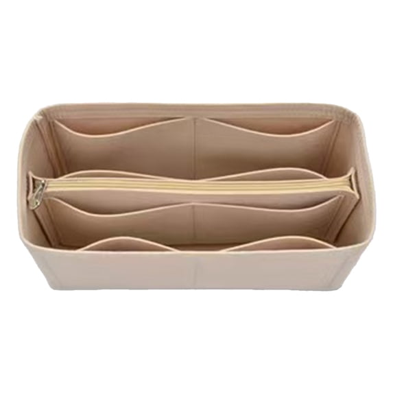 GQDIN Purse Organizer Insert, Durable Storage Multiple Pouch Cosmetics ...
