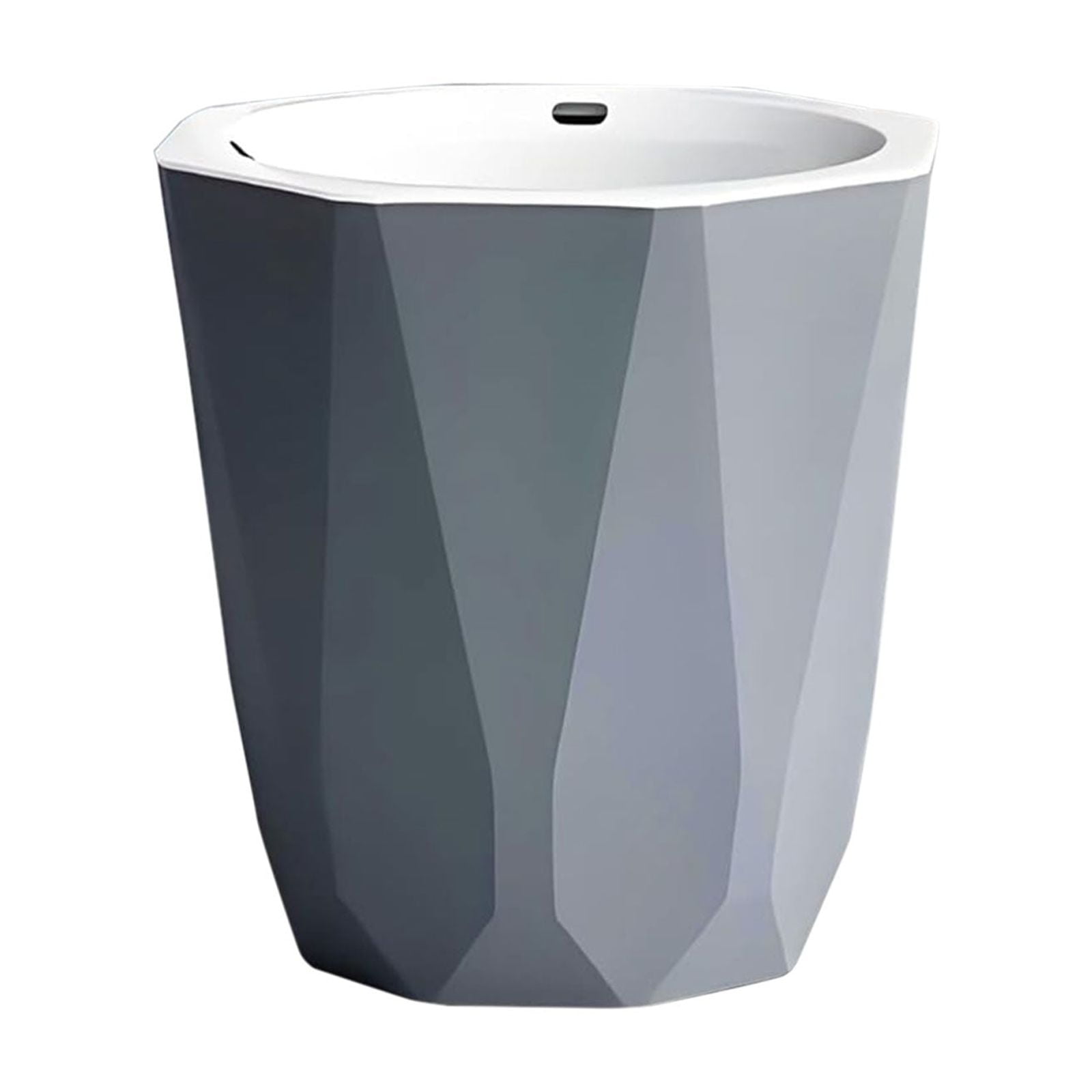 GQDIN Self Watering Planter, 4 Inch Plastic Plant Flower Pots Nested ...