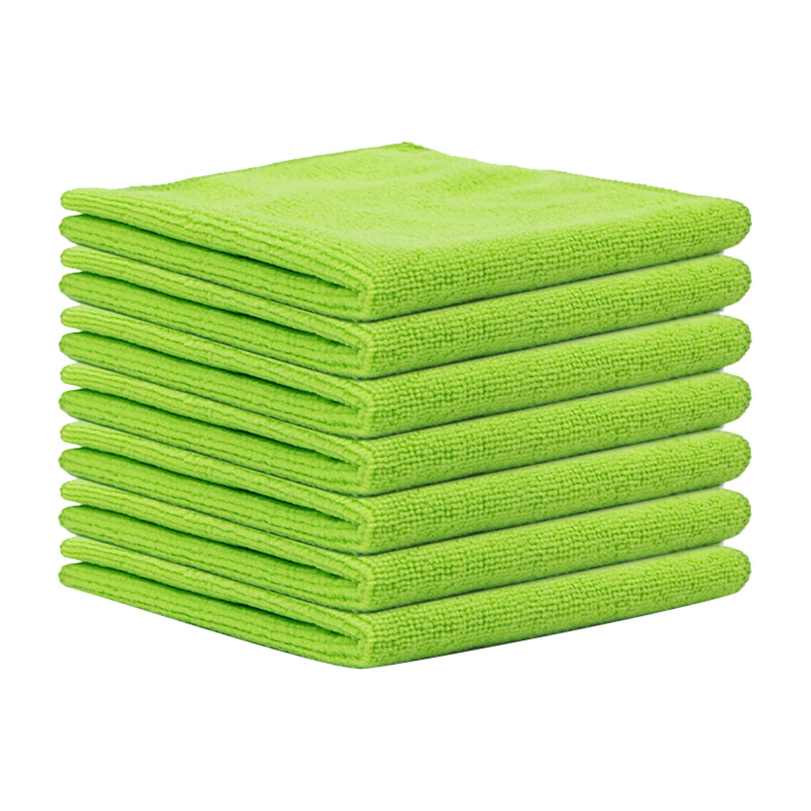 GQDIN Ultra Absorbent Microfiber Cleaning Cloth Set of 5 - Soft ...