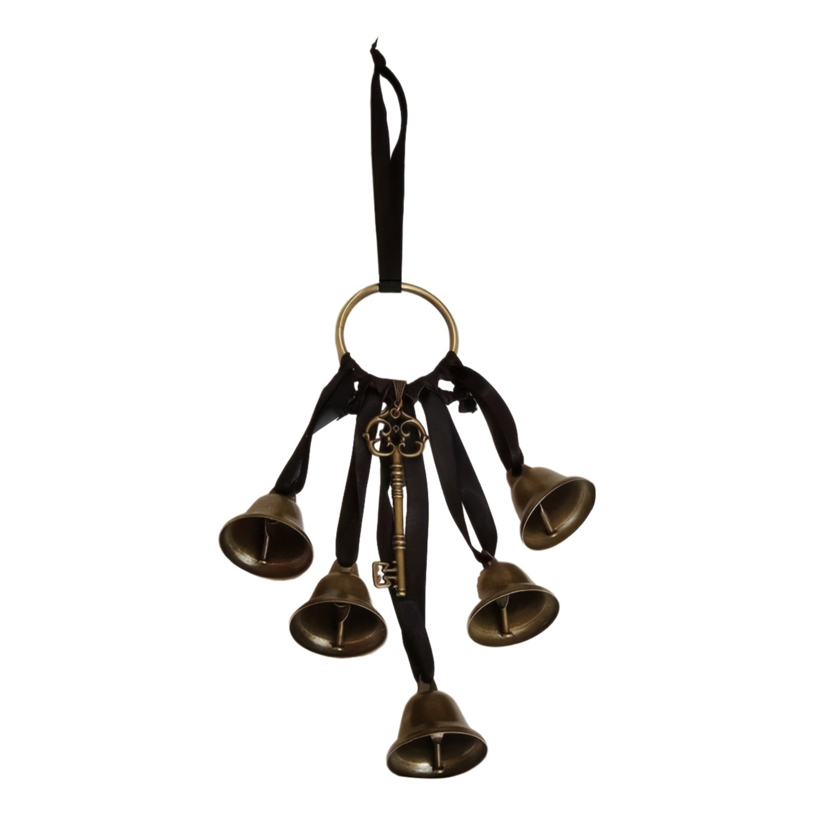 GQDIN Witch Bells for Door Knob Hanger - Wind Chimes for Clearing ...