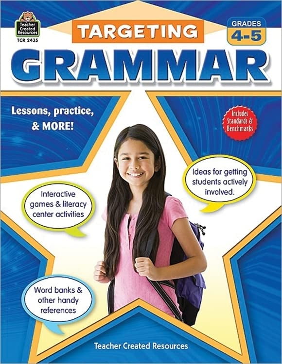 Pre-Owned Targeting Grammar, Grades 4-5 Paperback - Walmart.com